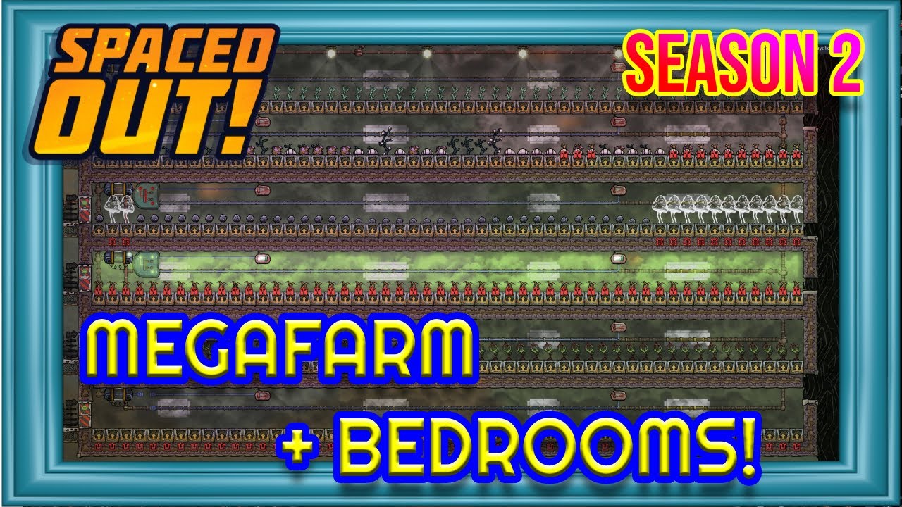 MEGAFARMS, BEDROOMS AND MORE POWER! - Oxygen Not Included S2 E15 - YouTube
