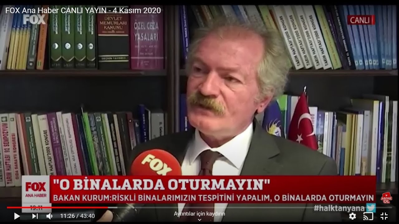 FOX TV ANA HABER -04.11.2020 - YouTube