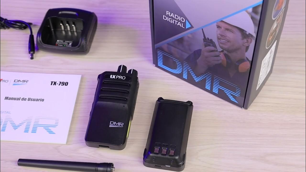 Nuevo Radio Digital DMR - TX790V/TX790U - YouTube