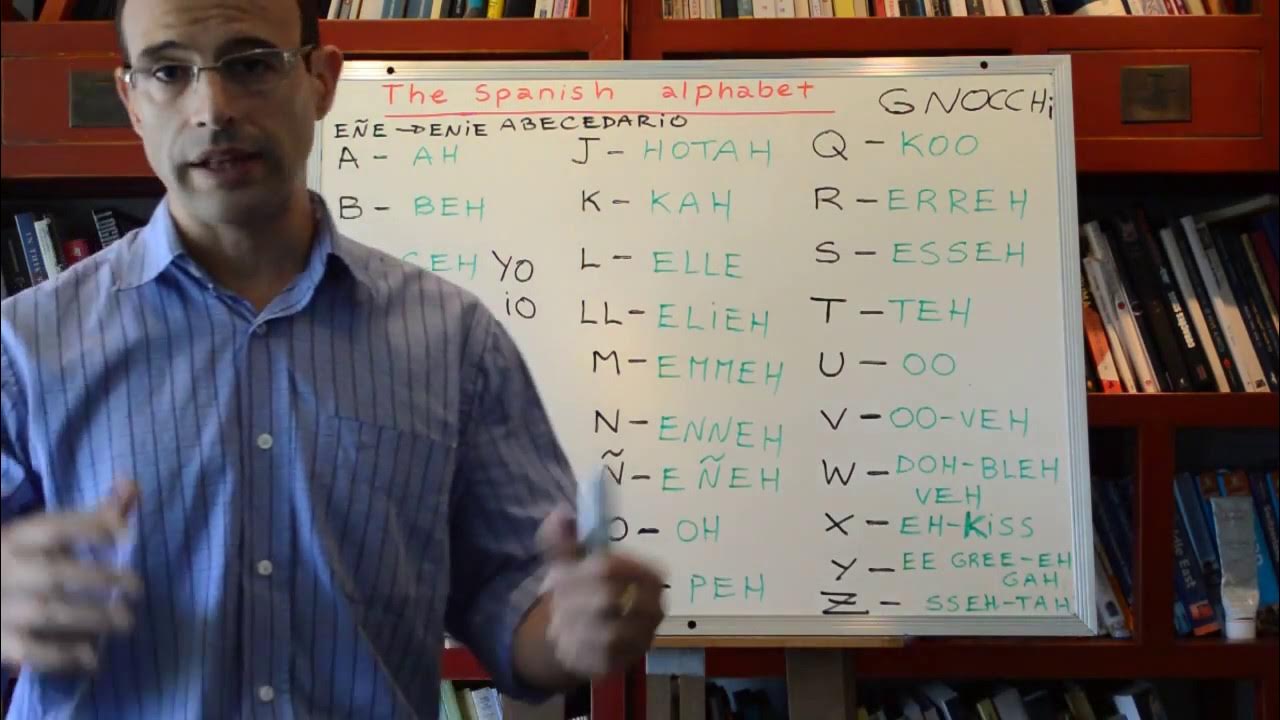 Spanish Alphabet + Spanish phonetics - Learn Spanish 2 - YouTube