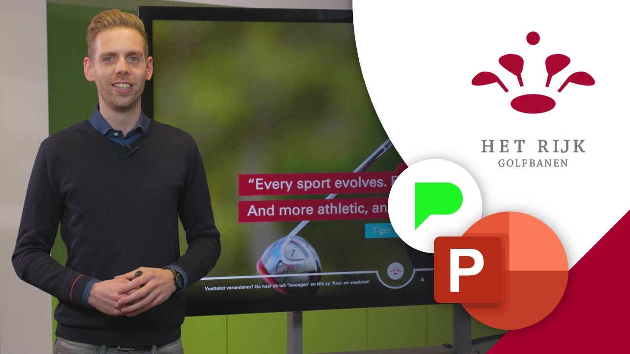 PowerPoint plug-in Slidebuilder Het Rijk Golfbanen | Portfolio | PPT ...