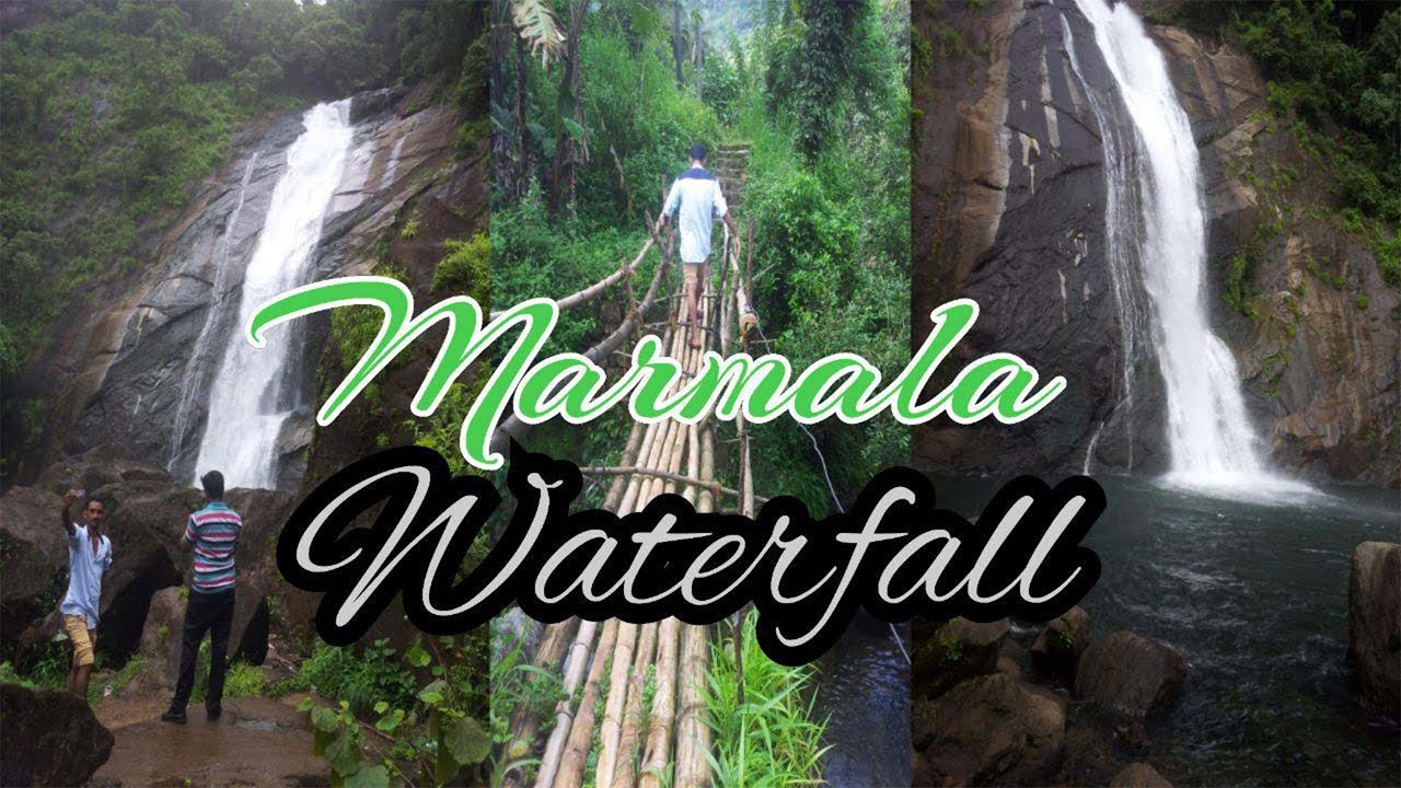 Marmala Waterfalls/marmala aruvi/trip/kottayam/kerala - YouTube
