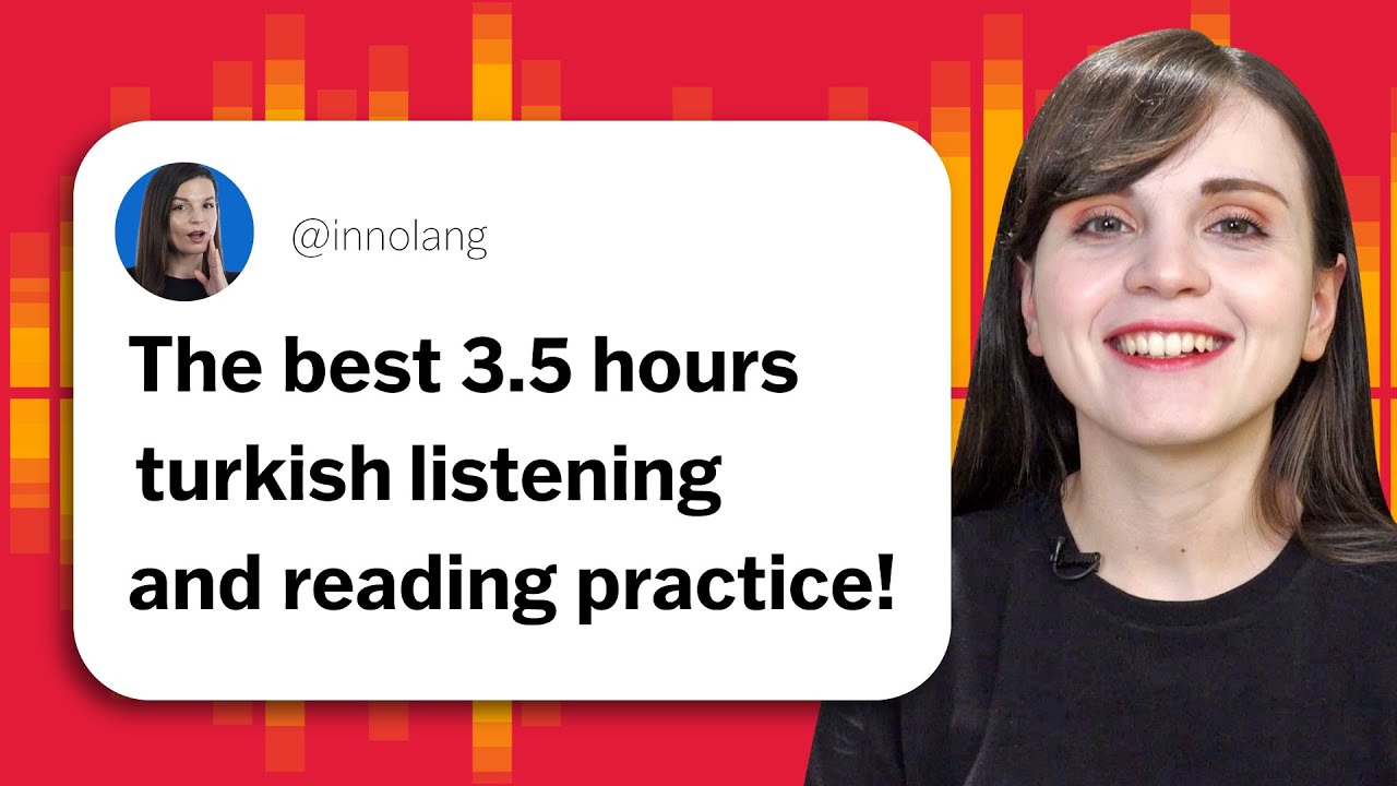 3.5 Hours of Listening and Reading Practice in Turkish - YouTube