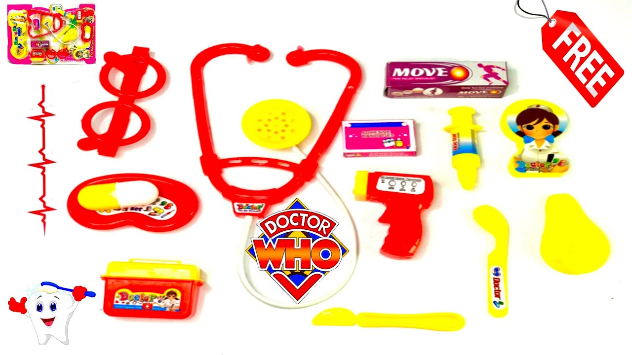 Toy’ Docter set Unboxing with fun 🤩|satisfying video | enjoy miniature ...