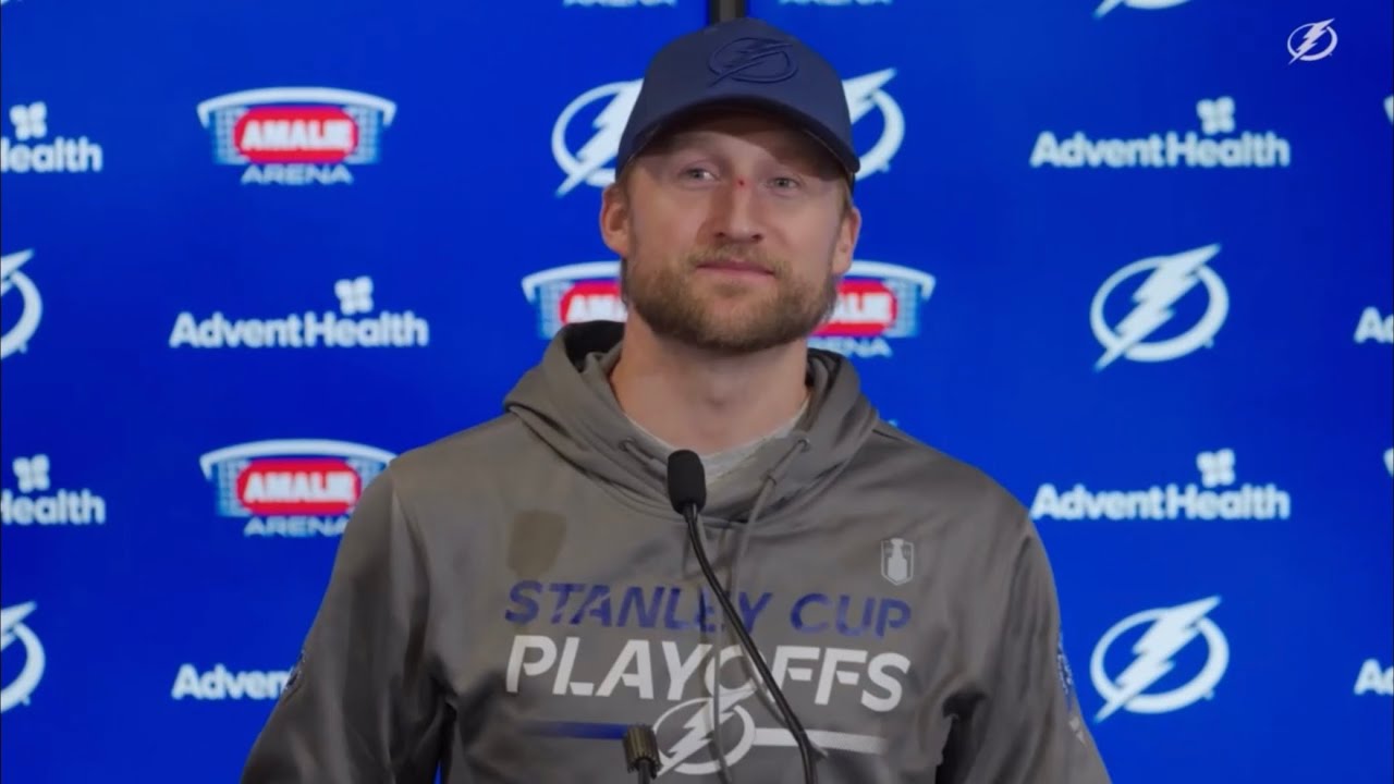 Steven Stamkos says long offseason will be good - YouTube