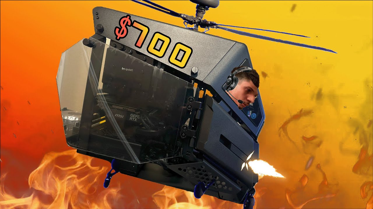 Apache Helicopter Gaming Pc Build - YouTube