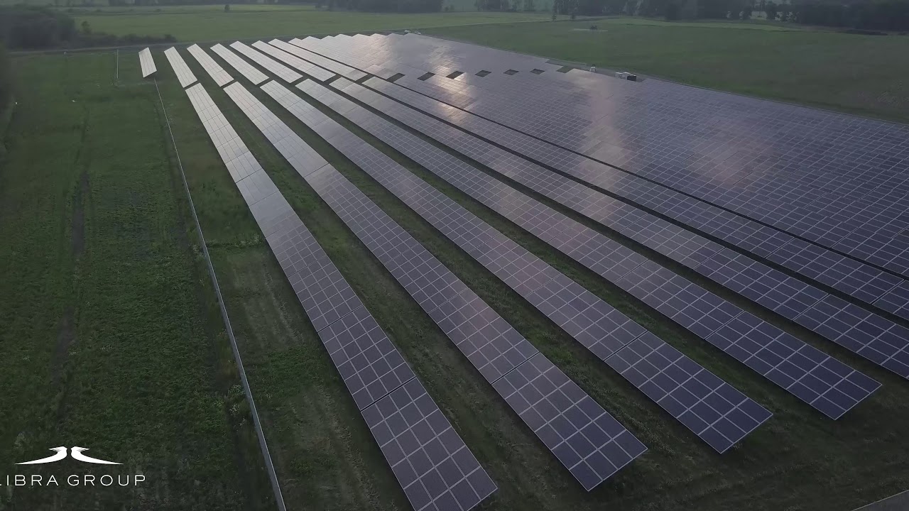 Greenwood's 4.8 Megawatt Solar Project in Lisbon, NY USA - YouTube