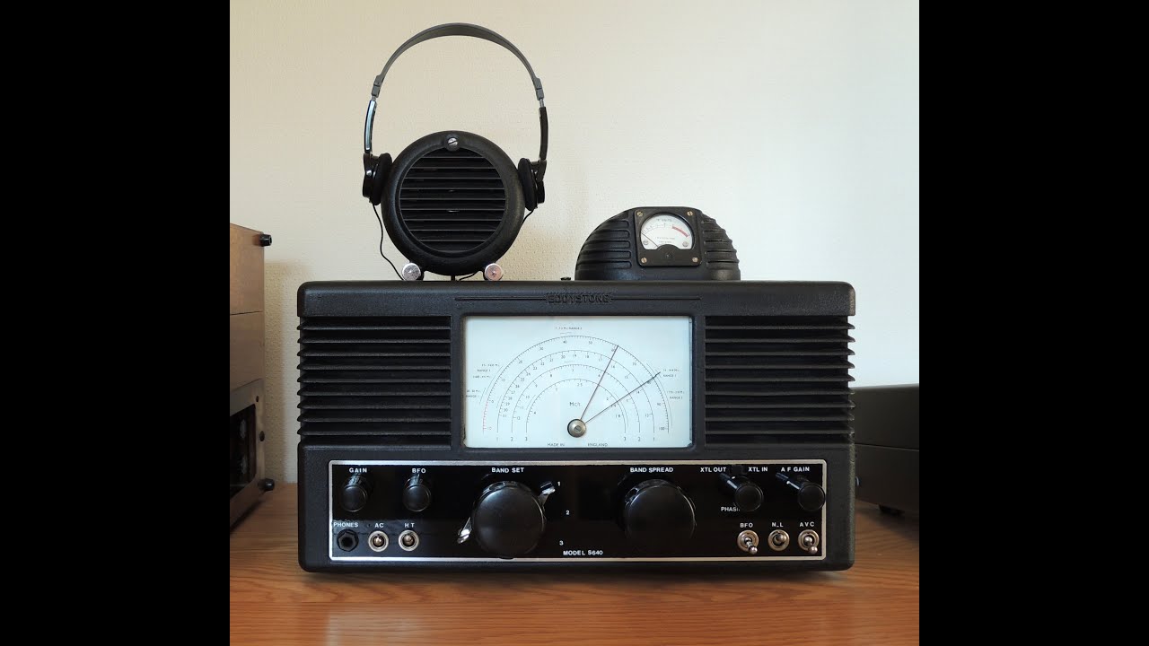 Eddystone S640 Receiver (1949) - YouTube