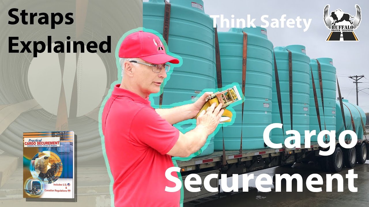 Cargo Securement - Basic Requirements - Straps (short version) - YouTube