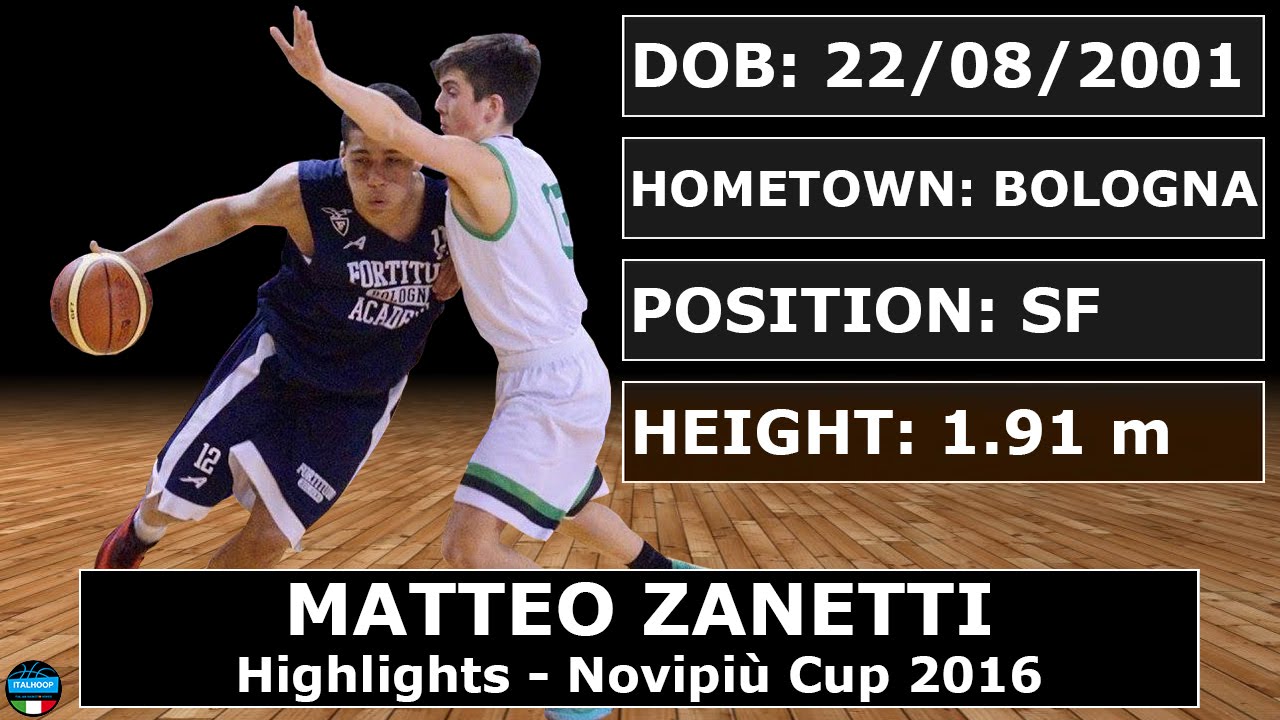 Matteo Zanetti - Highlights - Novipiù Cup 2016 - YouTube