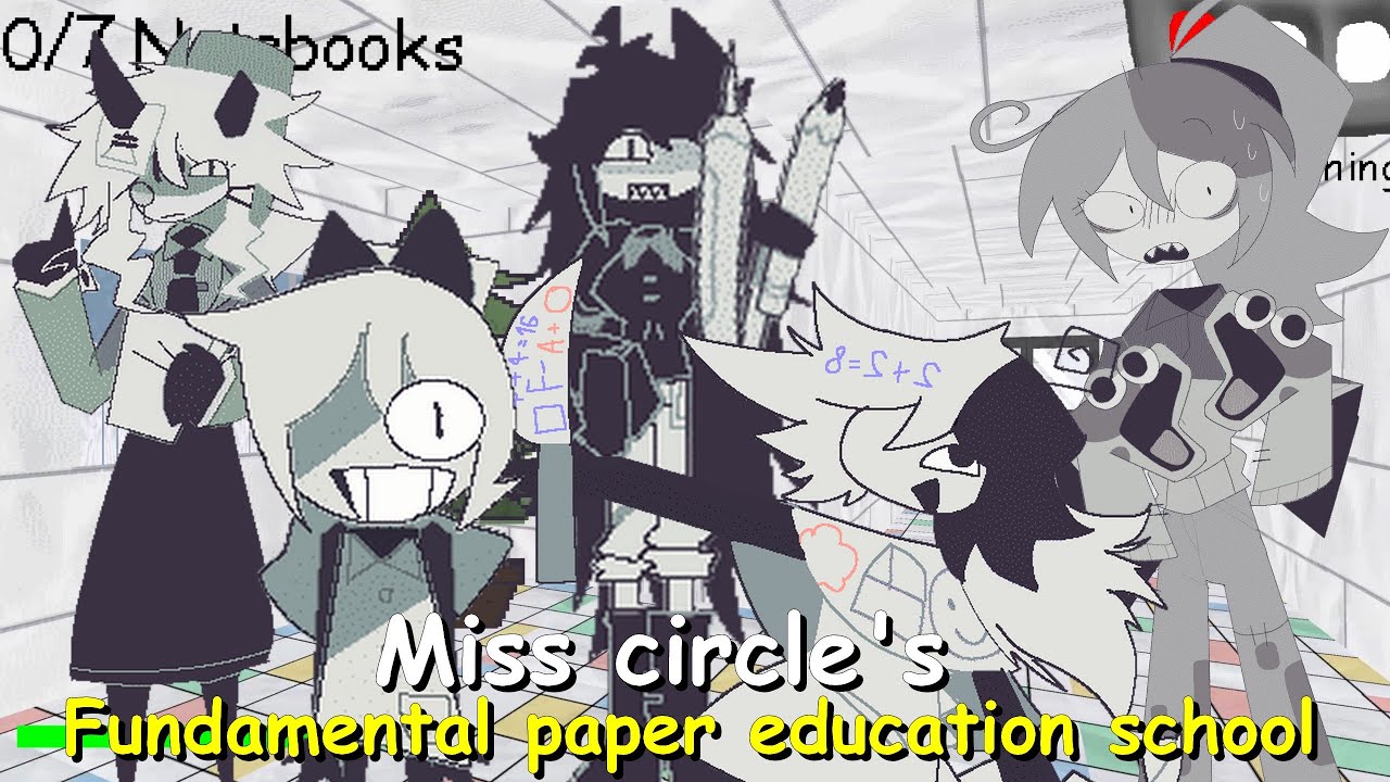 Miss circle's fundamental paper education school - Baldi's Basics Mod ...
