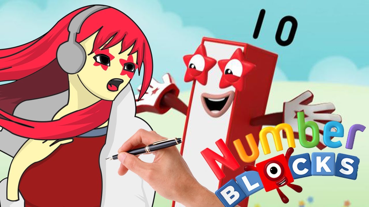 Numberblocks humans Animation The Ten By fanmade (girl version) - YouTube