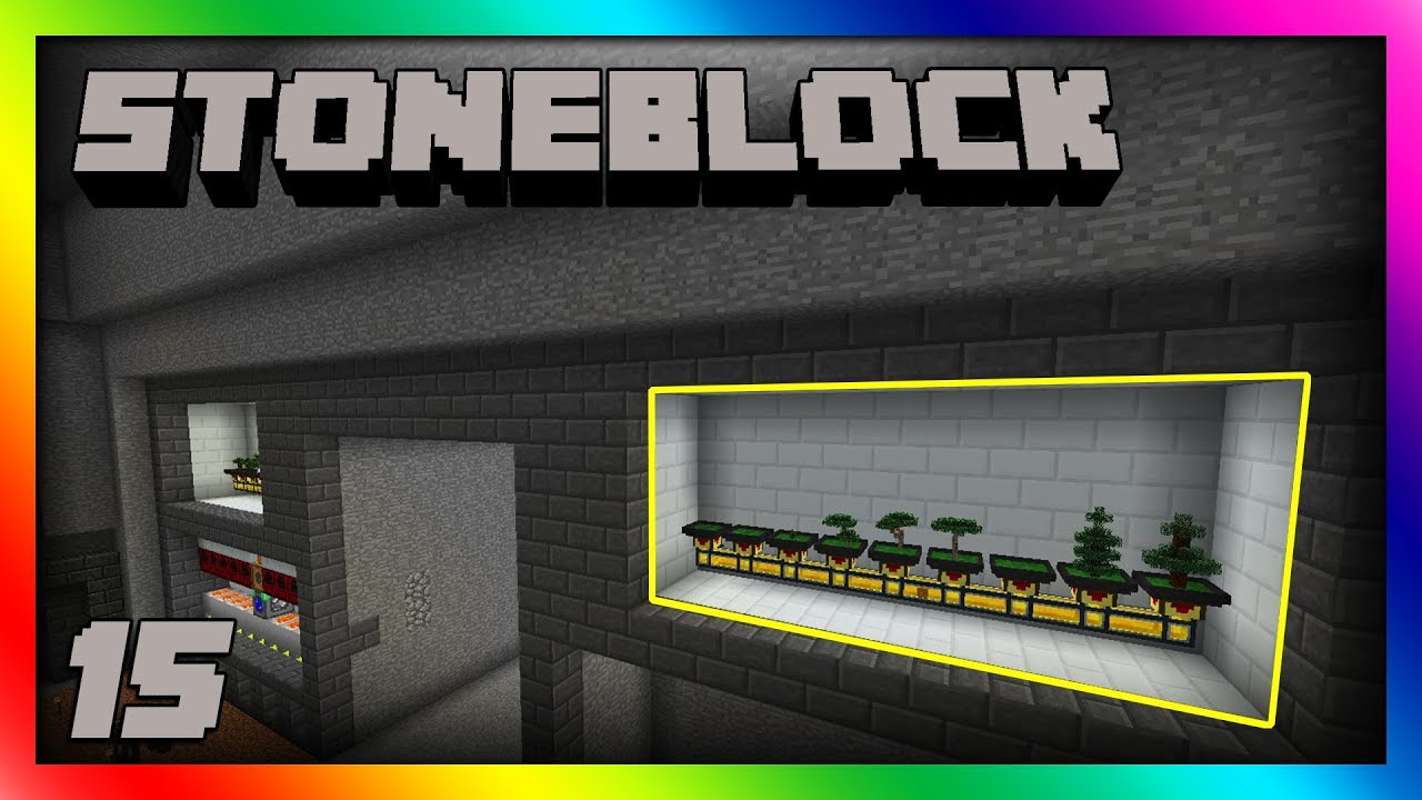 Stoneblock - Wood Automation!!! Episode 15 [Modded Minecraft 1.12.2 ...