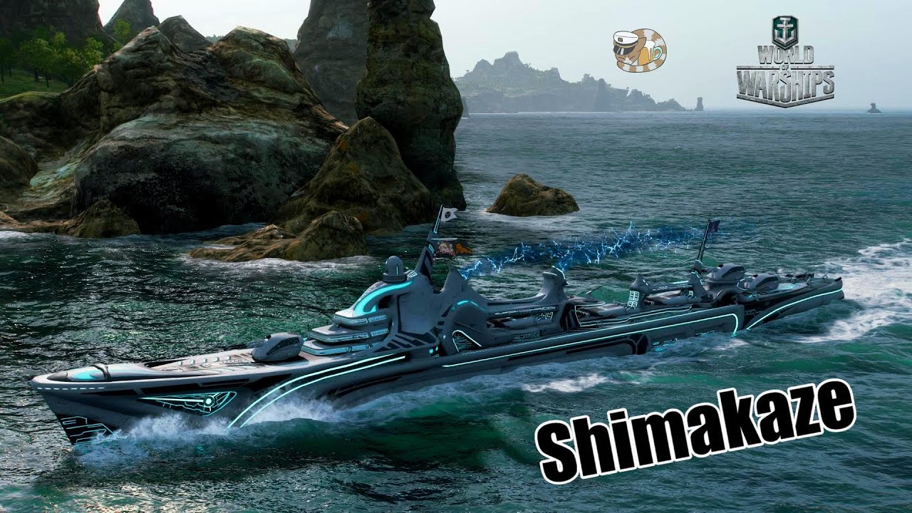 World of Warships: Shimakaze has Guns too - YouTube