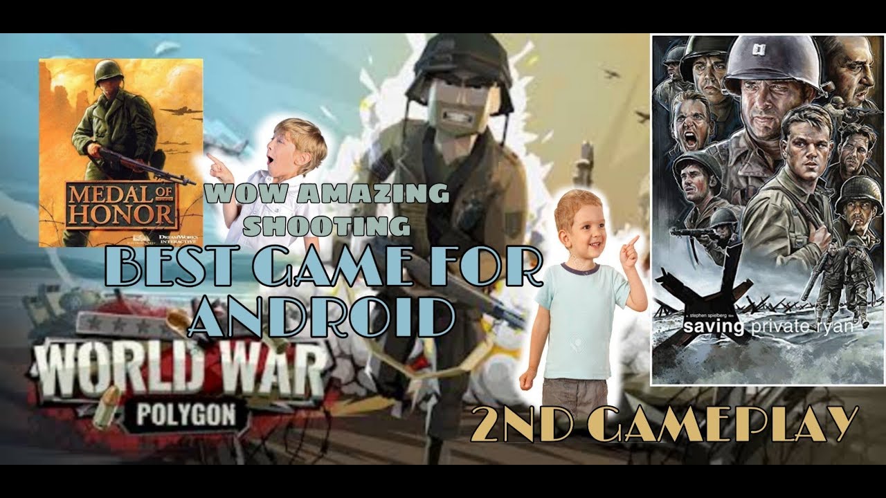 MOH AND SAVING PRIVATE RYAN LIKE GAME? | WW POLYGON GAMEPLAY( MISSION3 ...