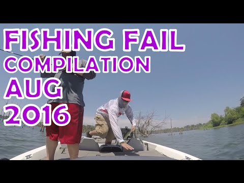 Fishing Fail Compilation August 2016 - YouTube
