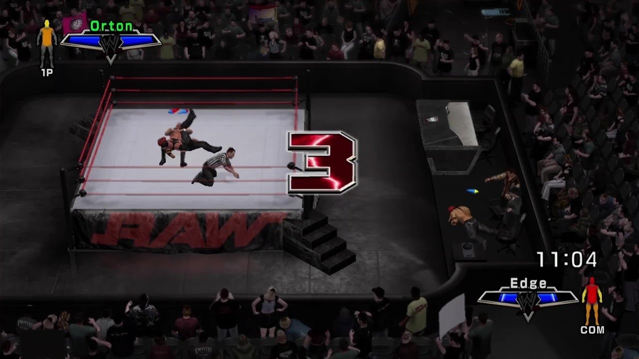 WWE Smackdown VS Raw 2007 (Season Mode) Ep 54 - Orton defeated ...