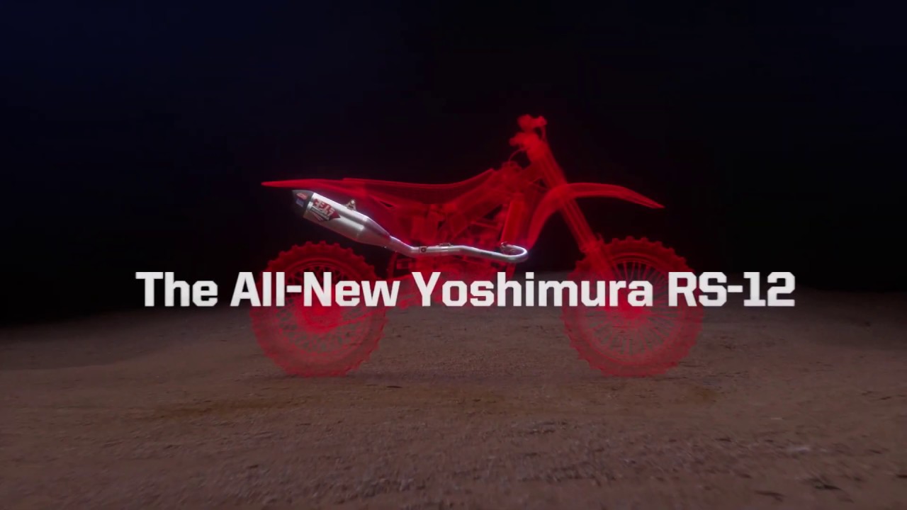 Introducing The All-New Yoshimura RS-12 Motocross Exhaust System - YouTube