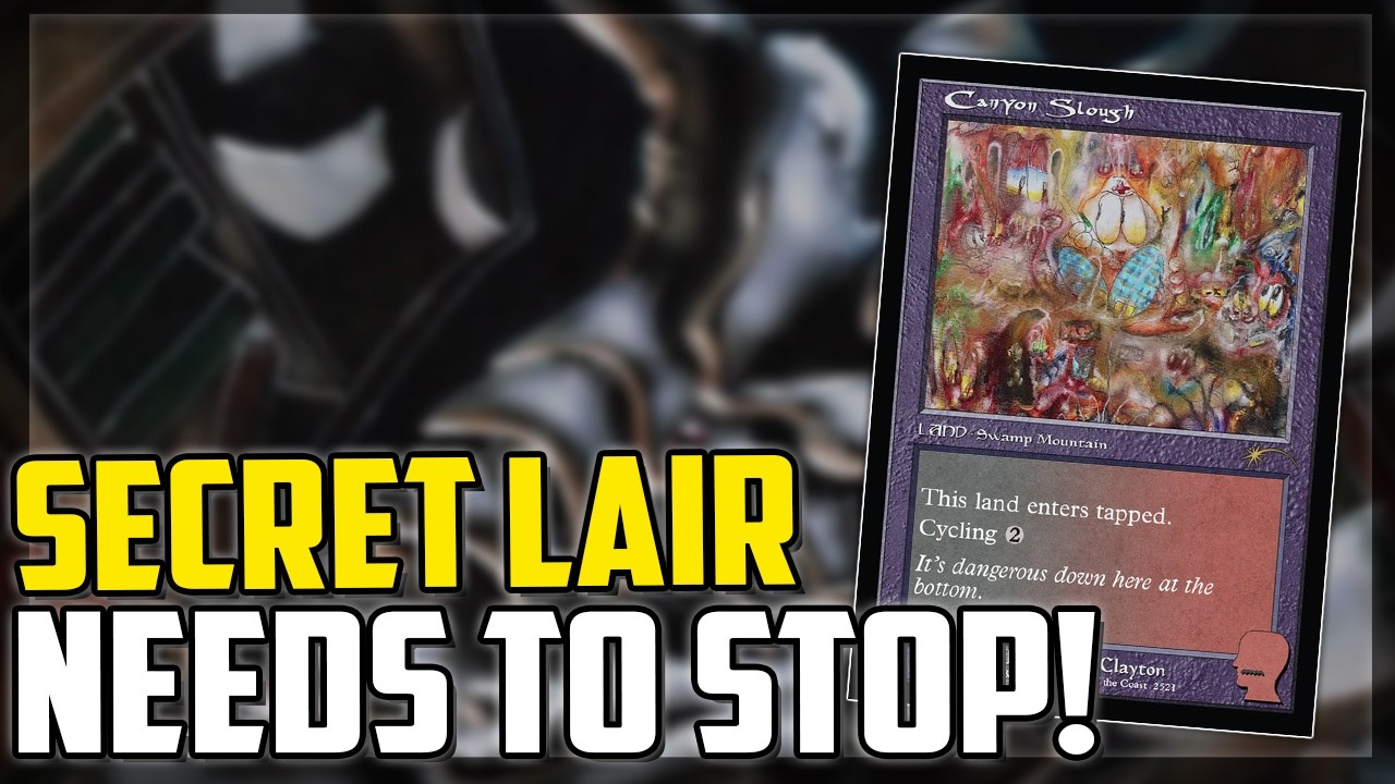 Secret Lair NEEDS To Stop. Brain Dead Secret Lair FULL REVEAL! - YouTube