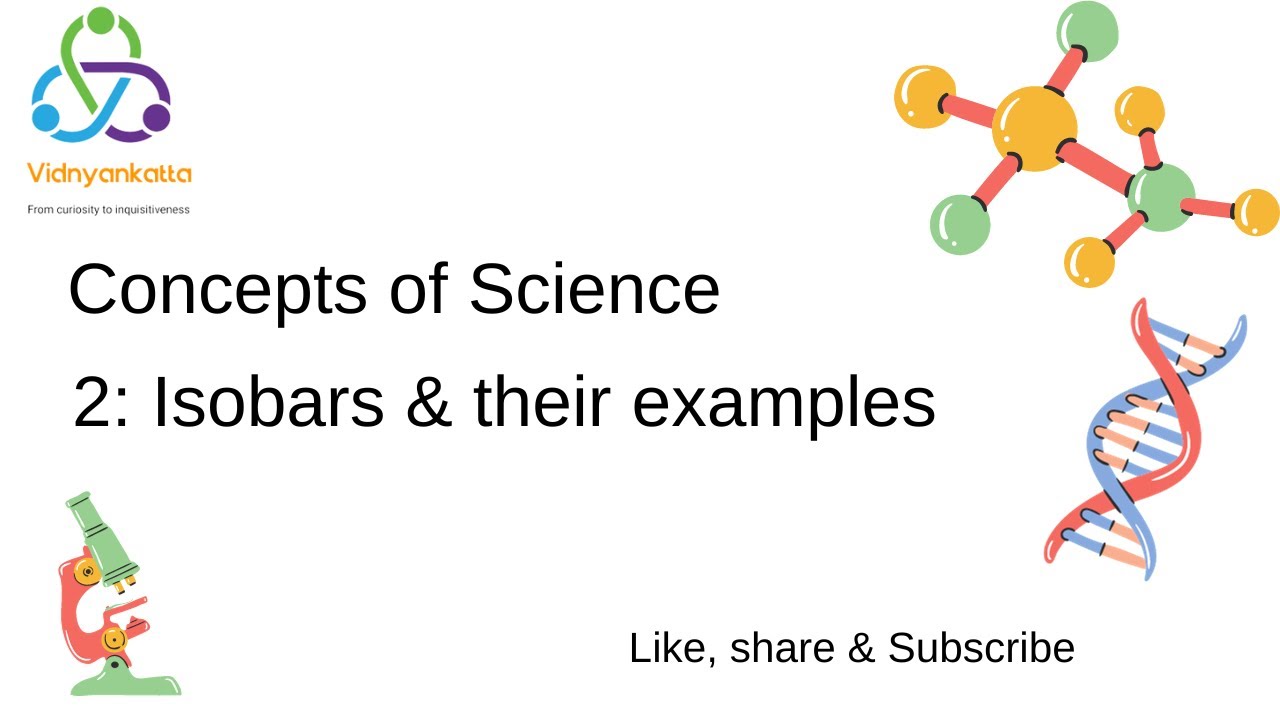 Concepts of Science 2: Isobars & their examples - YouTube