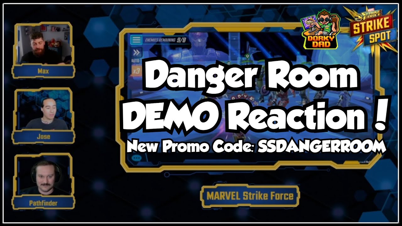 Danger Room Gameplay! | New Promo Code: SSDANGERROOM | MSF | Marvel ...