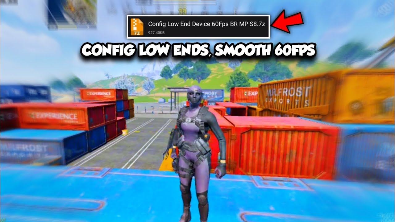 CONFIG LOW END DEVICE 60FPS IN COD MOBILE | FIX LAGS + SMOOTH GAMEPLAY ...