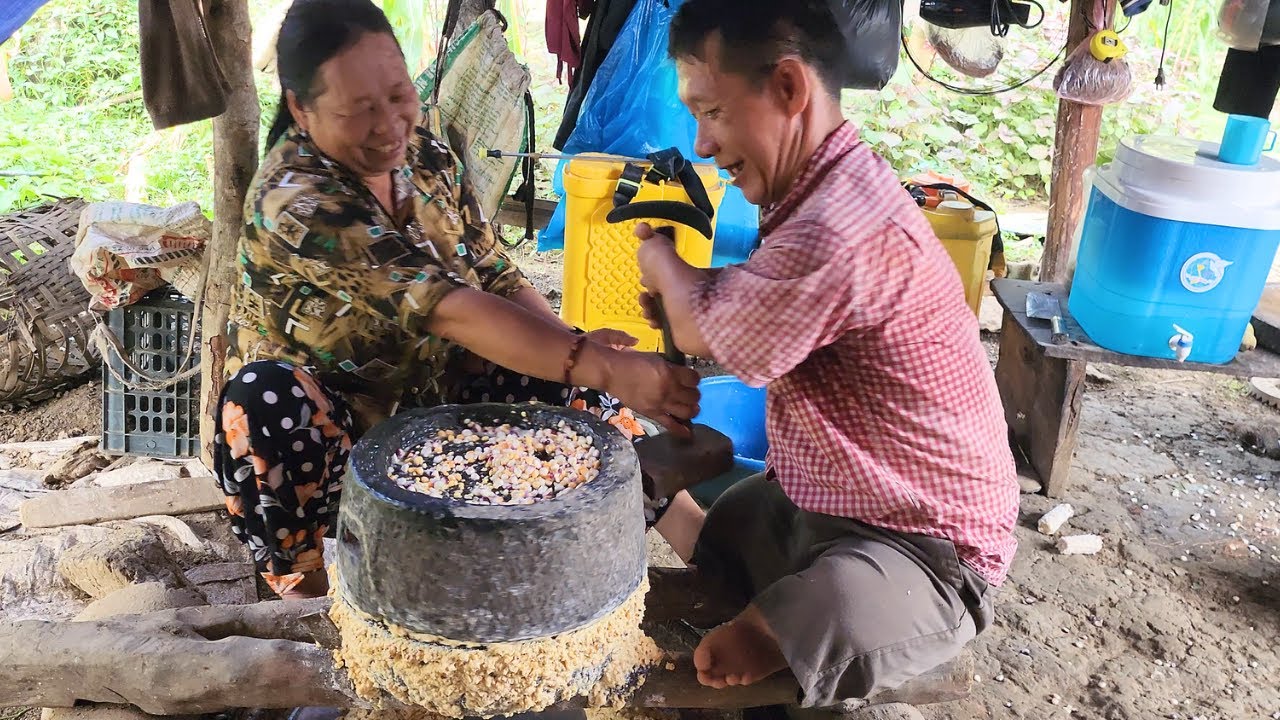Disabled father visited a special friend and made traditional highland ...