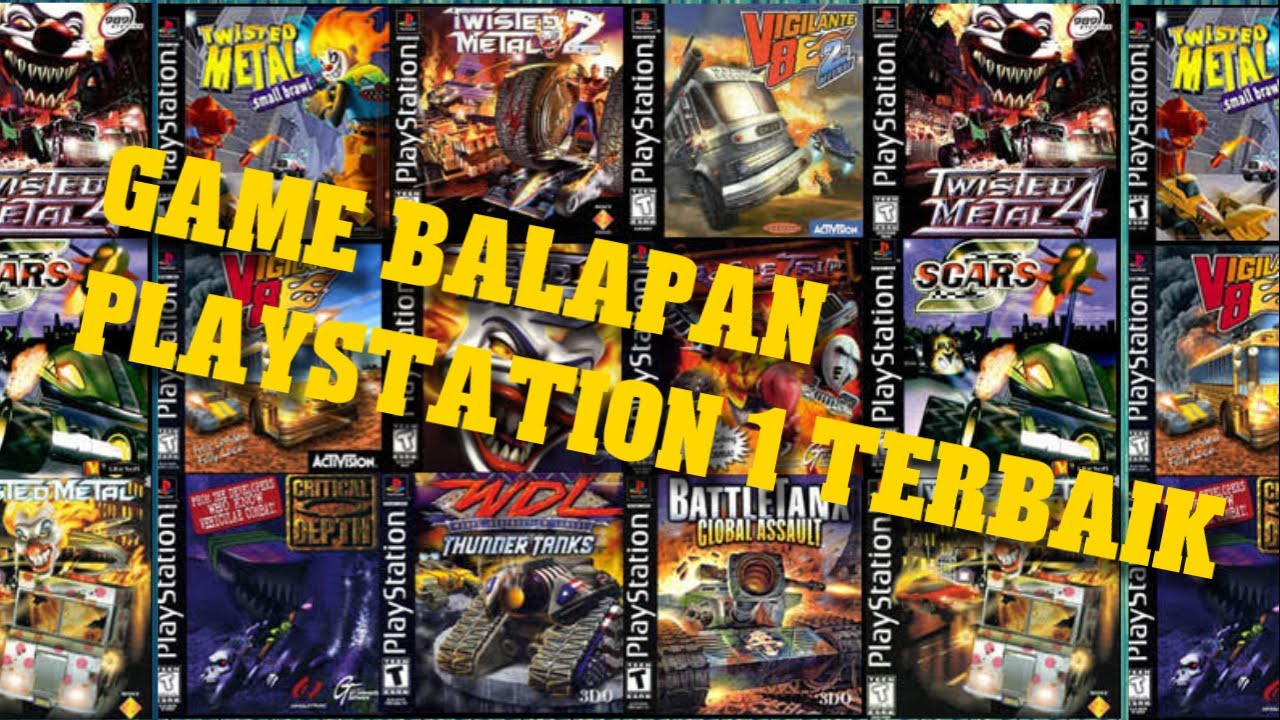 NOSTALGIA Game - Game BALAPAN/RACING Playstation 1 TERBAIK - YouTube