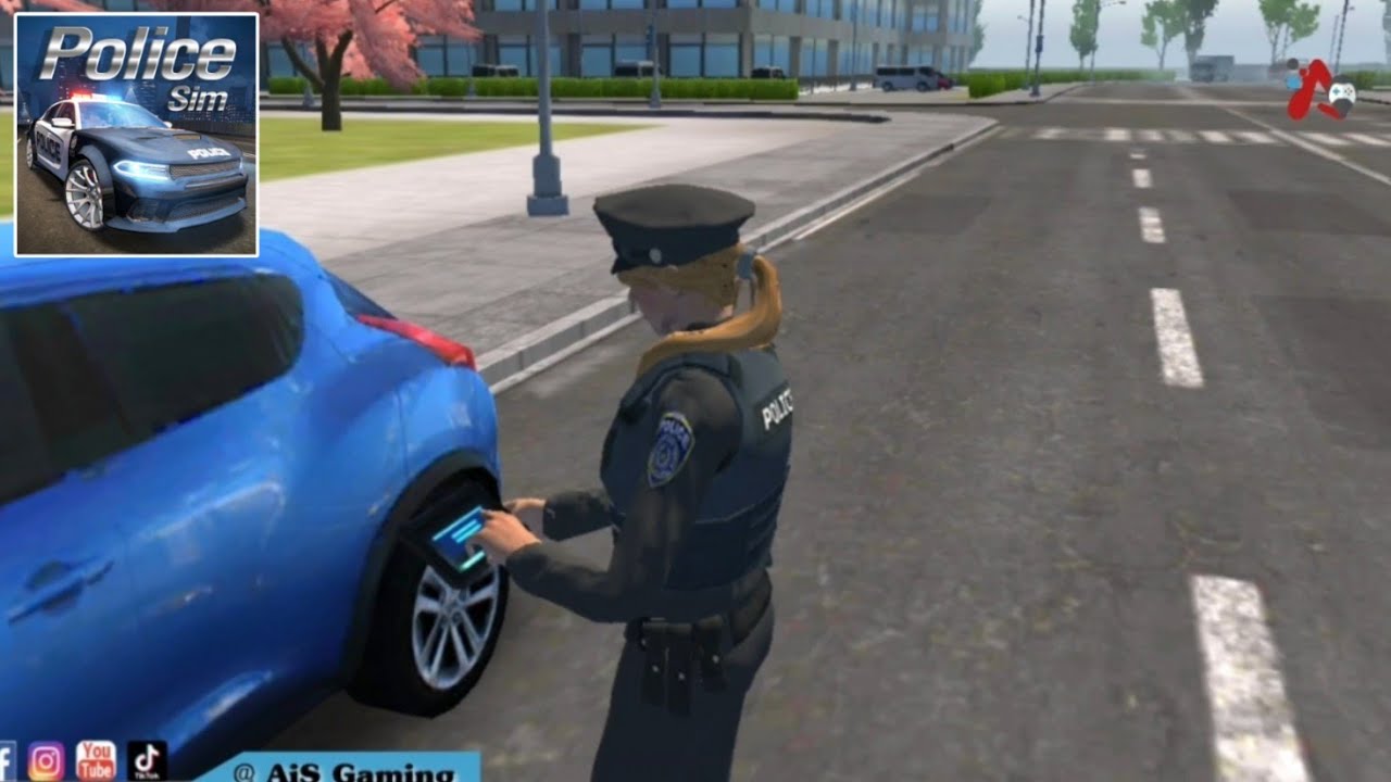 Police Sim 2022 Gameplay: Girl police officer missions | @aisgaming1to8 ...