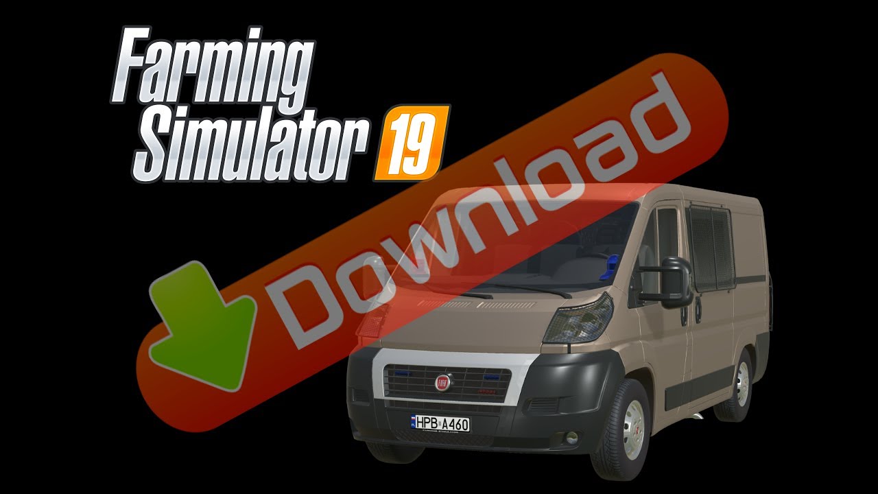 [FS19] [Download] Fiat Ducato Policja nieoznakowany - YouTube