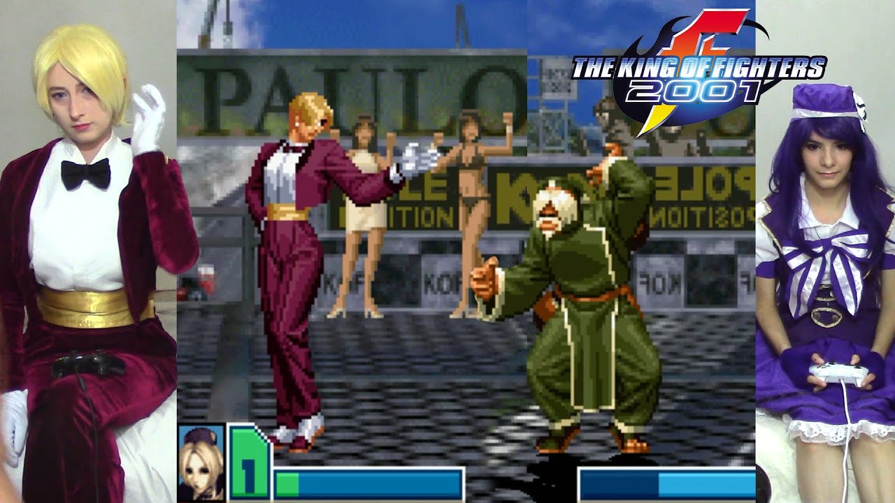 Cosplay Retas - King, Mai y Xiangfei vs Athena, Bao y Chin | KOF 2001 ...
