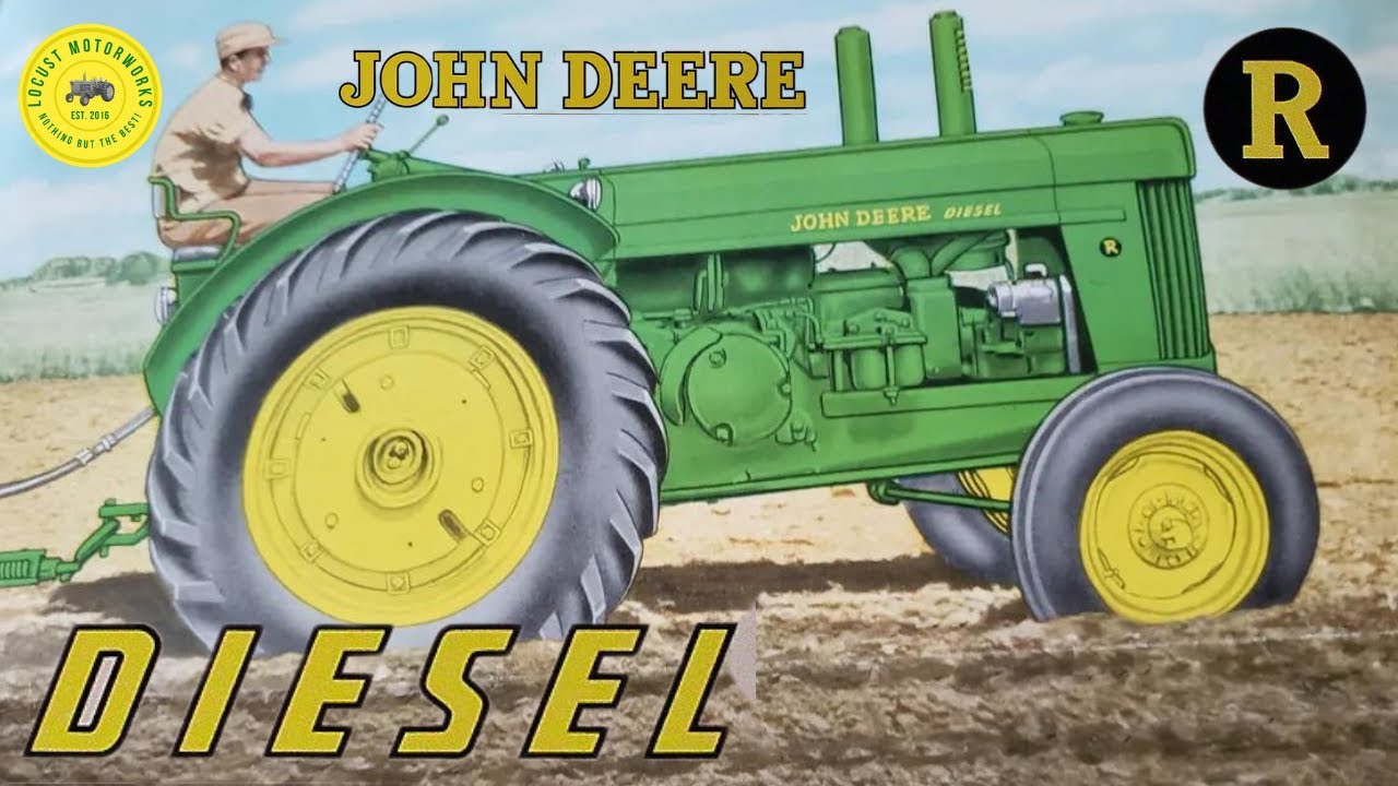 John Deere Model R History (First JD Diesel) - YouTube