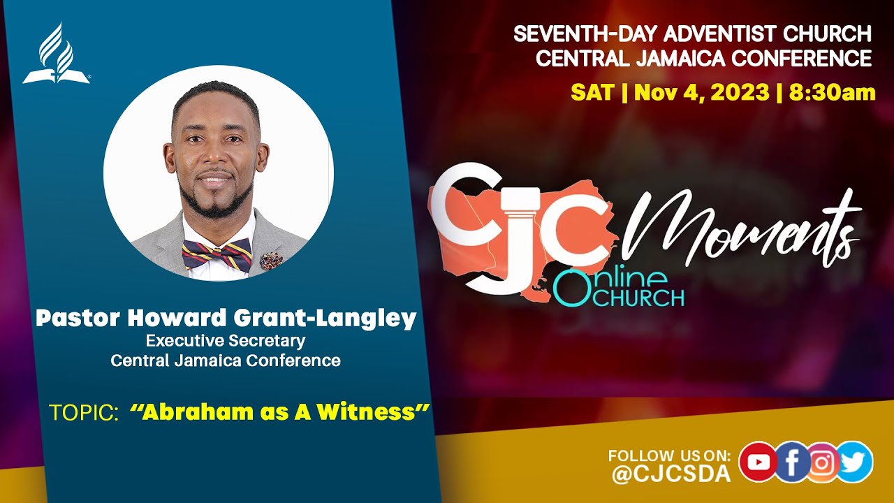 Sab., Nov. 4, 2023 | CJC Online Church | Week of Prayer | Pastor Howard ...