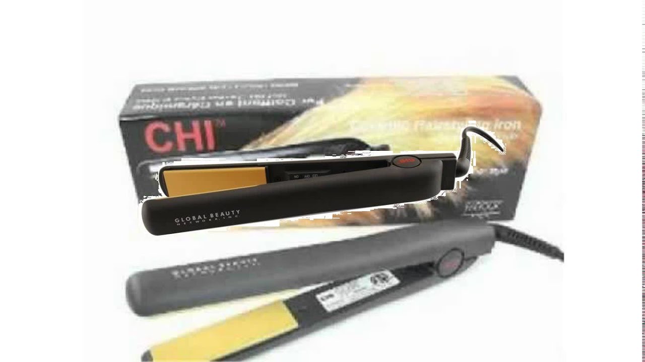 chi hair styling irons - YouTube