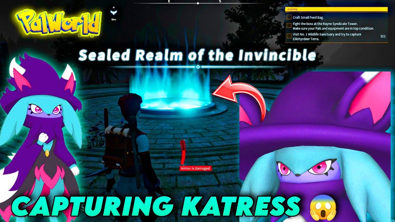 Capturing *KATRESS* BOSS Pokemon & Memorest Level 32 Pokemon | Palworld ...