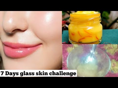 How to make Korean Glass skin Home Remedy || Korean Glass skin secret ...