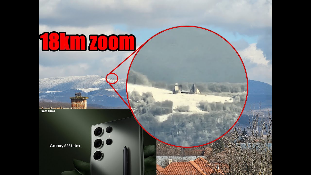 Samsung Galaxy S23 Ultra iNSANE Zoom Test - YouTube