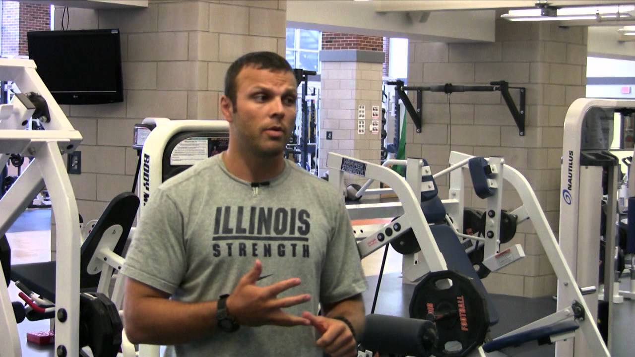 Illinois Football Strength Training Complex Tour - YouTube