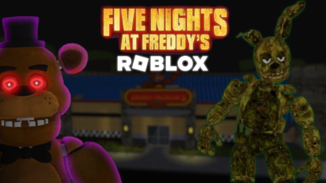 ROBLOX FIVE NIGHTS AT FREDDY'S STORY - YouTube