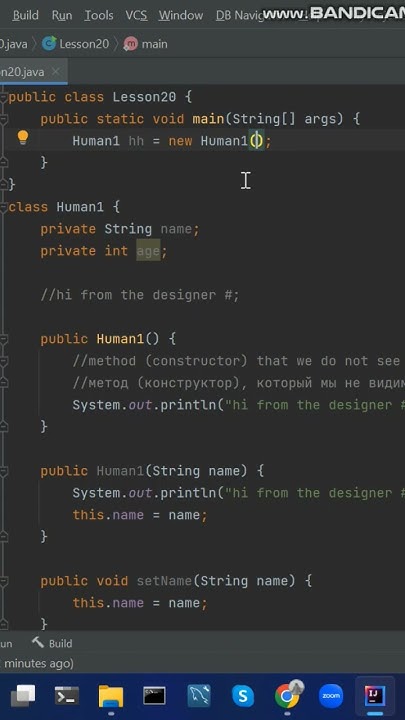Java Constructor 4 Java Programming Javascript обучение программирование Pythonprogramming