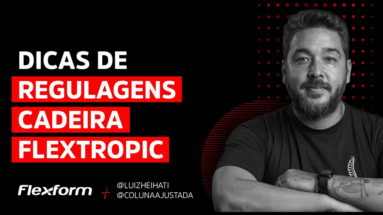 Dicas de regulagens: cadeira Flextropic - YouTube