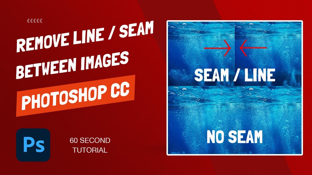 Photoshop Remove Line Between Two Photos 60 Seconds YouTube Photoshop Remove Line Between Two Photos 60 Seconds YouTube