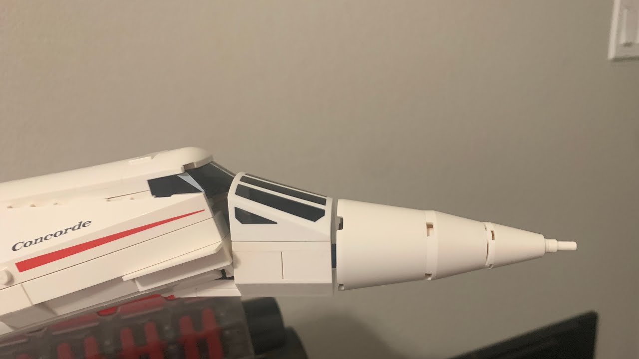 LEGO® CONCORDE TIMELAPSE BUILD! - YouTube