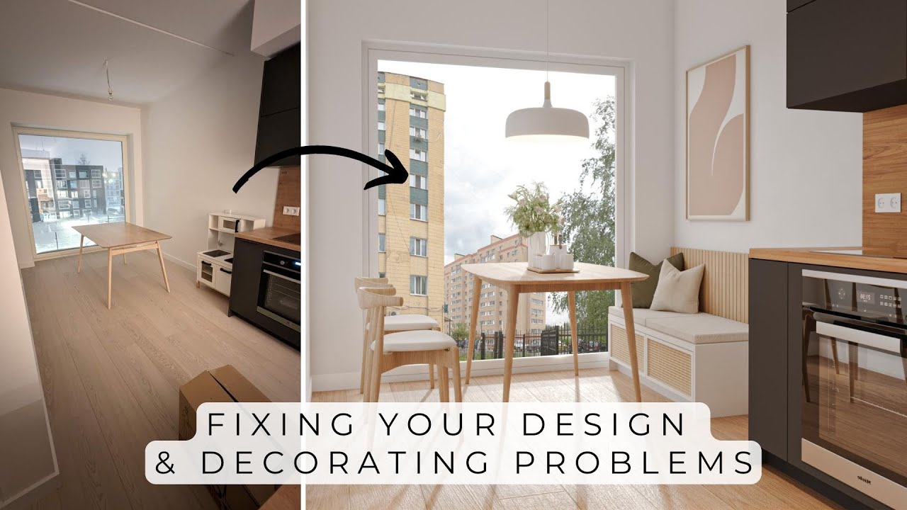 DESIGN DILEMMA - Tricky Living Room Layout, Narrow Dining, Empty TV ...