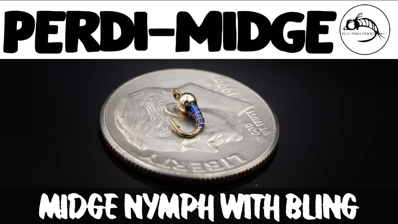 Perdi-Midge Fly Tying Tutorial - Simple fly for fishing DEEP - Perdigon ...
