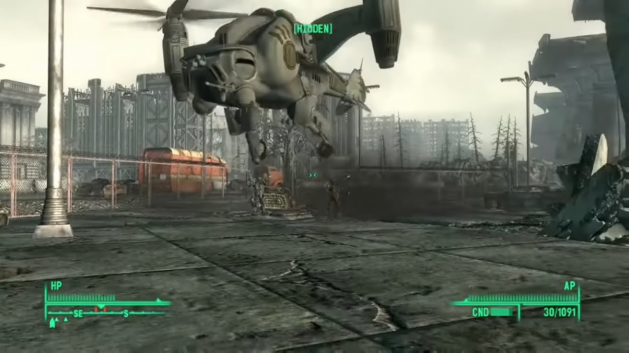 Enclave patrol defeated by 1 raider and her house of traps in Fallout 3 ...