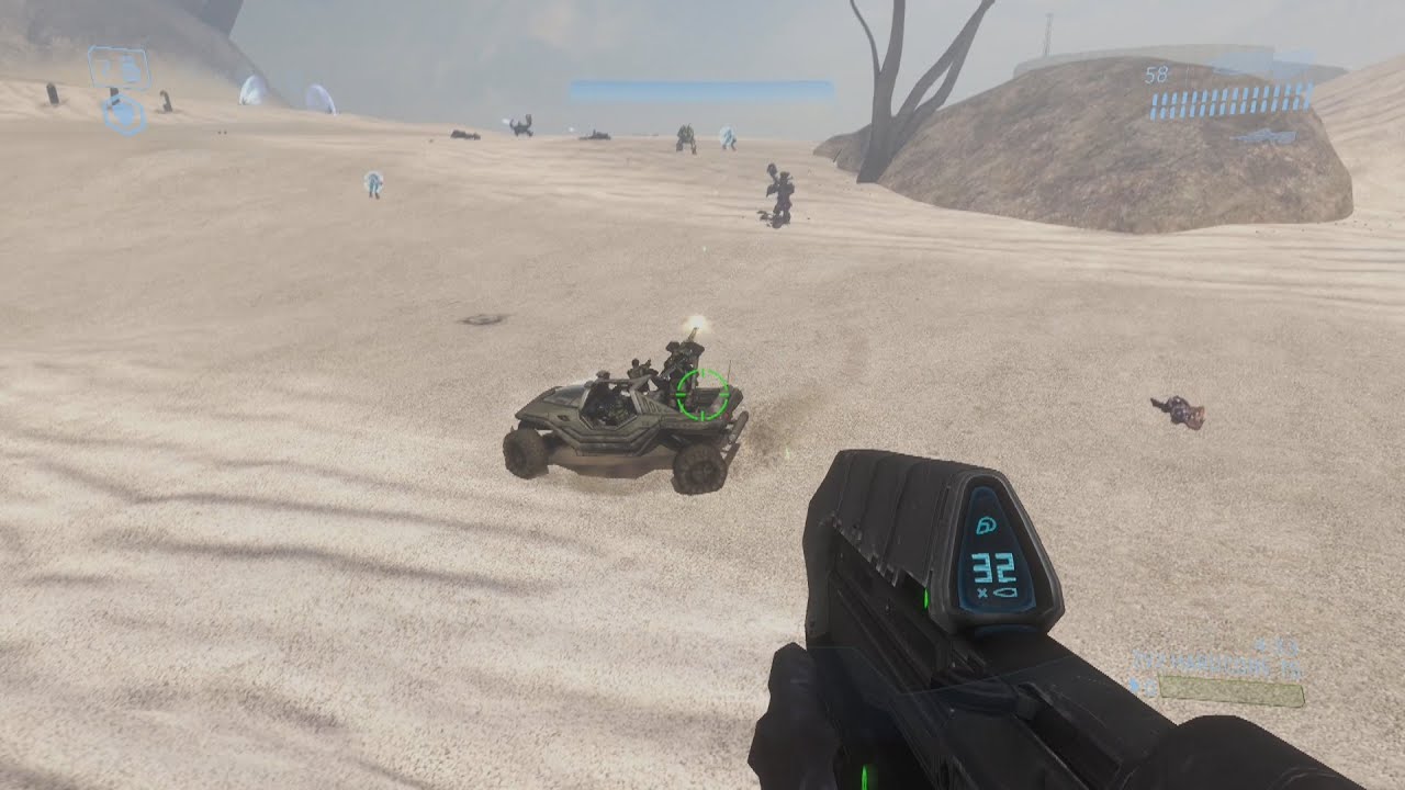 Badlands AI Battlefield | Endless Halo 3 AI War - YouTube