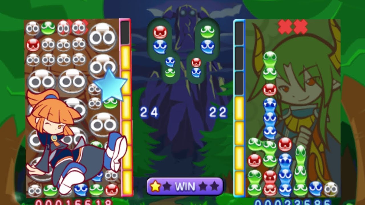 Puyo Puyo 7 Dark Arle's Revenge - YouTube