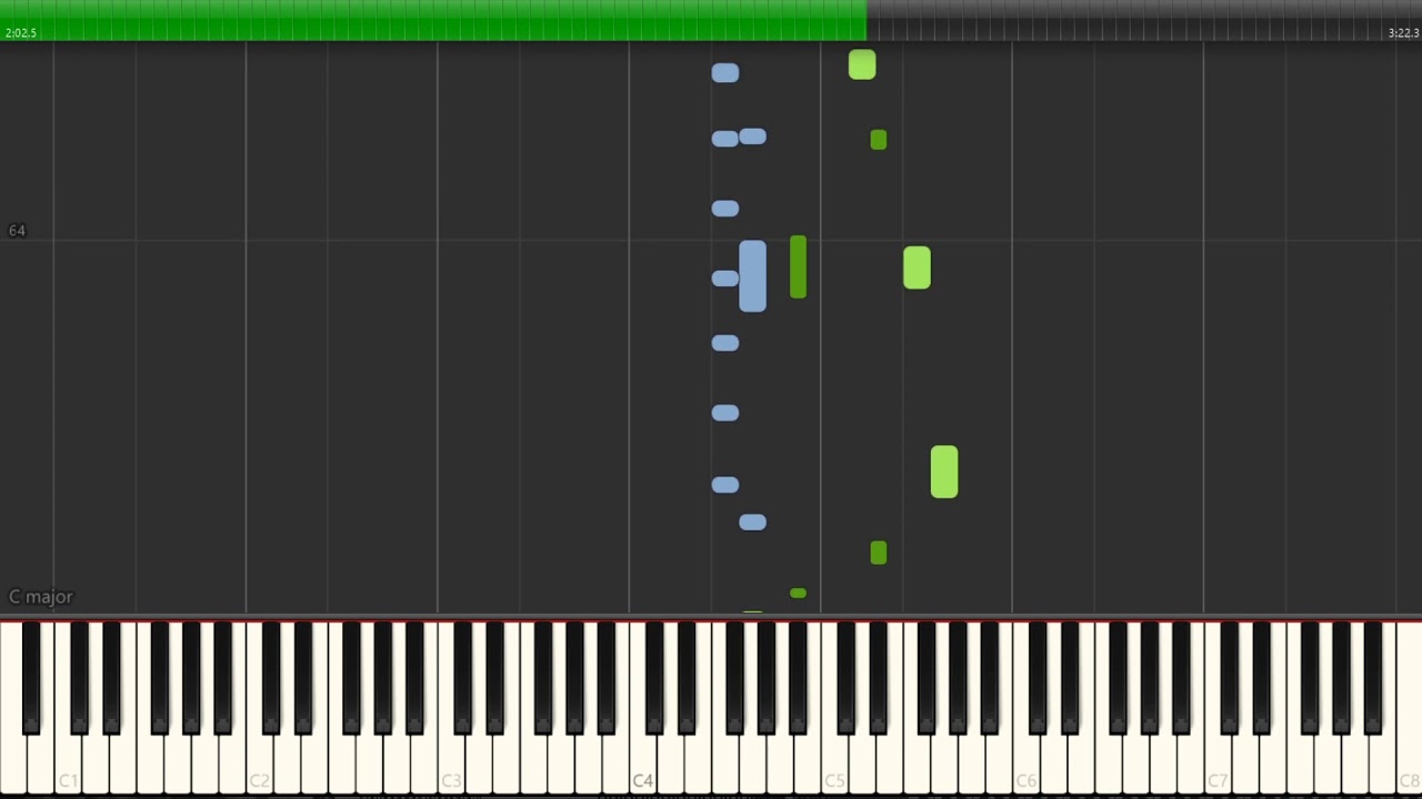 Nick Drake - Pink Moon Piano Tutorial (Synthesia) - YouTube