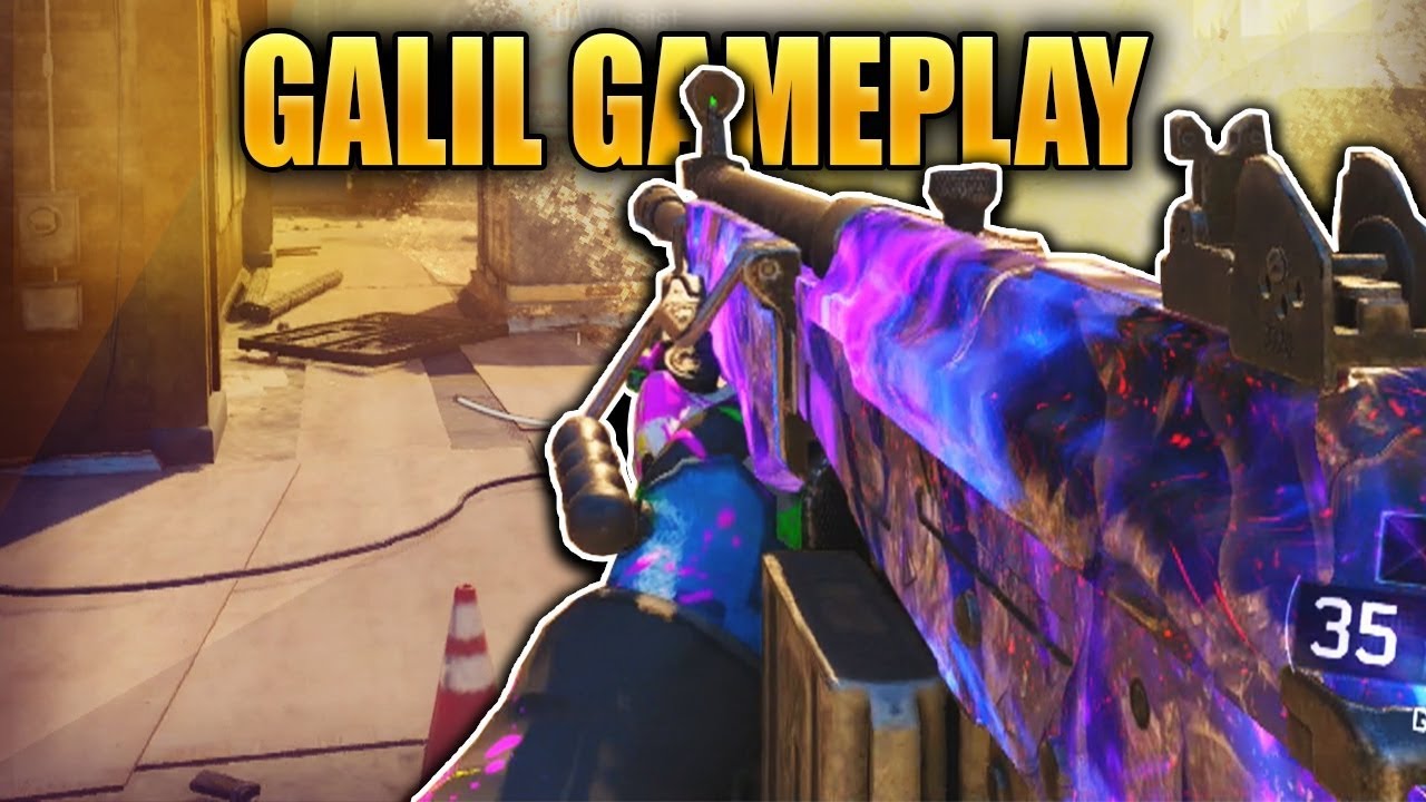 Trying Out The Galil AKA GRAV! ON BLACK OPS 4! *Must Watch* - YouTube